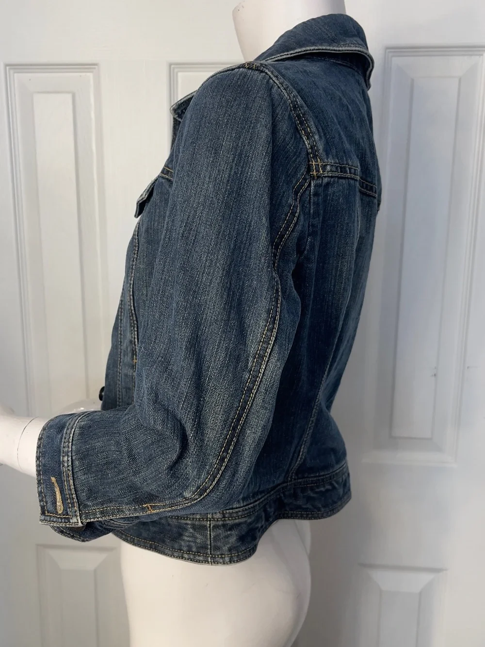 LOFT | Jackets & Coats | Loft Indigo Blue Denim Jean Jacket | Poshmark